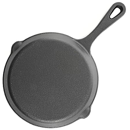 Gibson Home Brickstone 3 Piece Pre Seasoned Cast Iron Skillet Set Black ...