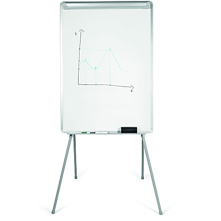 MasterVision Quadpod Presentation Easel 28 2.3 ftx 40.5 3.4 ft White ...