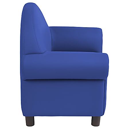 Factory Direct Partners Little Lux Preschool Chair Blue - Office Depot