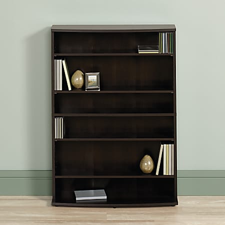 Sauder Beginnings Multimedia 5 Shelf Storage Tower 40 34 H x 29 12 W x ...