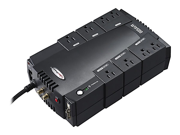 CyberPower CP685AVR Uninterruptible Power Supply 8 Outlets 685VA390 ...