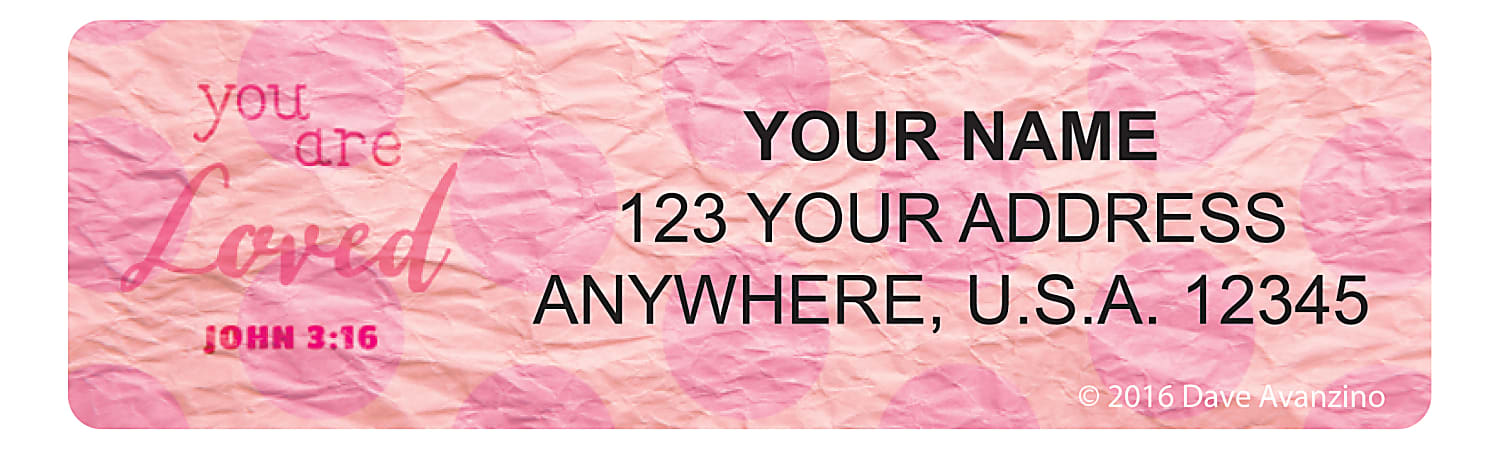 Custom Address Labels 2 12 x 34 You Are Pack Of 144 Labels - Office Depot