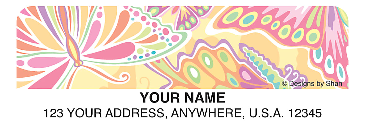 Harland Clarke Address Sheet Labels 2 58 x 1 30 Labels Per Sheet 4 ...