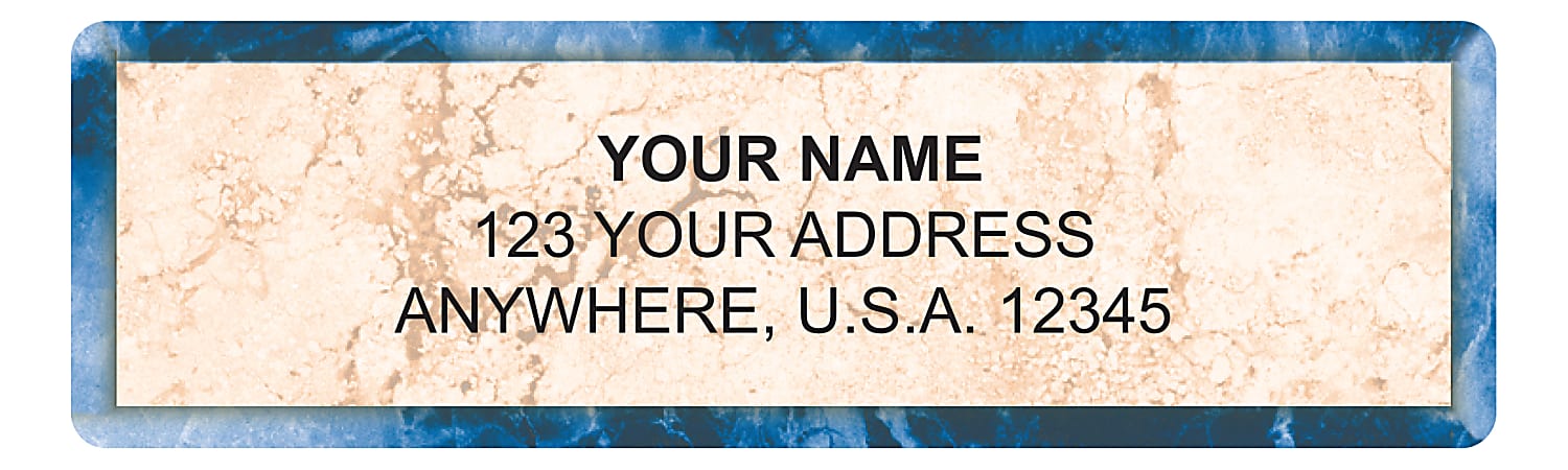 Custom Address Labels 2 12 x 34 Venetian Pack Of 144 Labels - Office Depot