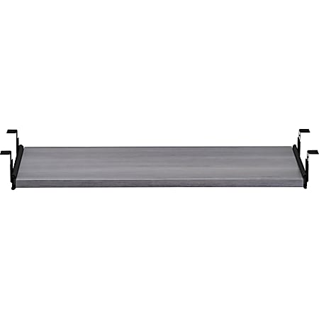 Lorell Essential Keyboard Tray 1316 H x 26 W x 15 716 D Weathered ...
