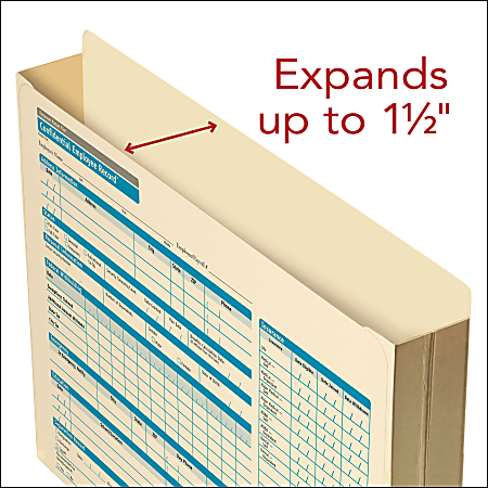 ComplyRight Expandable Confidential Personnel Pocket Files 11 34 x 9 12 ...