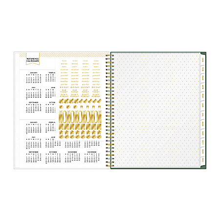 2026 Blue Sky Day Designer WeeklyMonthly Planner 8 12 x 11 London Rose ...