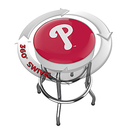 Imperial MLB Backless Swivel Bar Stool, Philadelphia Phillies
