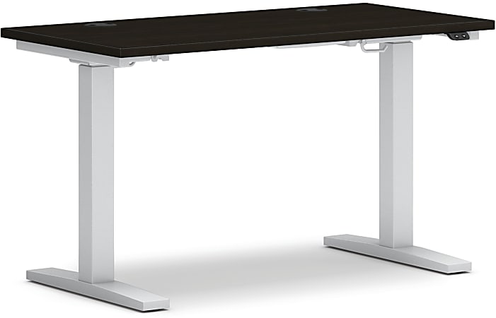 HON Coordinate 48 W Height Adjustable Computer Desk With Mod ...