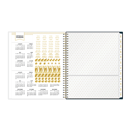 2026 Blue Sky Day Designer Monthly Planner 8 x 10 Bermuda January To ...