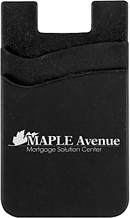Twin Silicone Pocket Phone Wallet 3 78 x 2 14 - Office Depot