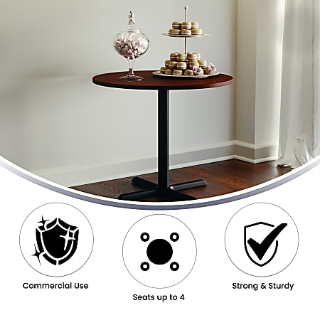 Flash Furniture Round Multipurpose Conference Table 30 H x 35 12 W x 35 ...