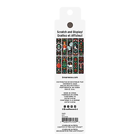 Brea Reese Scratch Art Bookmarks Penguin Buddy Set Of 11 Pieces ...