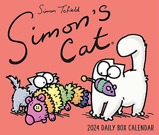 2024 Willow Creek Press Page A Day Daily Desk Calendar 5 x 6 Simons Cat ...