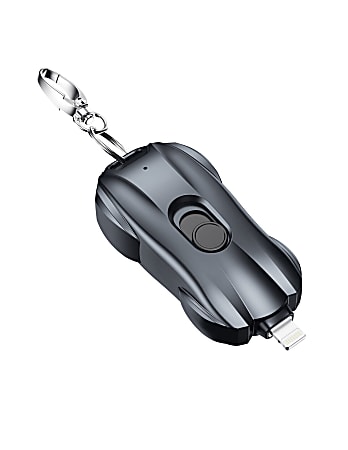 Quick Communication Corp. Portable Charger Black - Office Depot