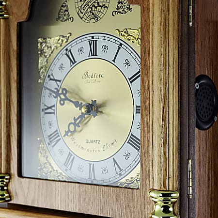 Bedford Clocks Classic Collection Wall Clock 26 H x 11 12 W x 4 34 D ...