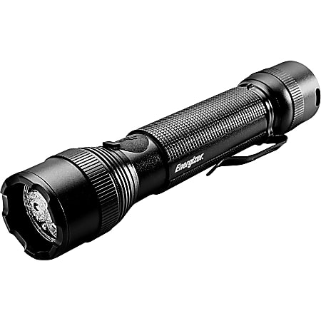 Energizer TAC R 700 Rechargeable Tactical Flashlight Black - Office Depot