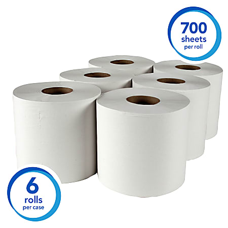 Scott Roll Control 1 Ply Center Pull Paper Towels 60percent Recycled ...