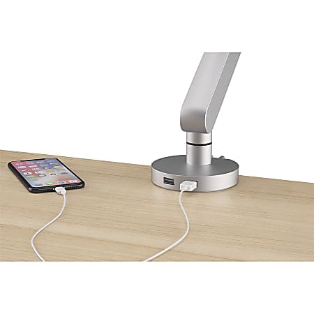 HON Mounting Arm For 30 Monitors Silver HONBSMAUSB - Office Depot