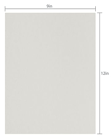 Office Depot Brand Construction Paper 9 x 12 100percent Recycled Stone ...