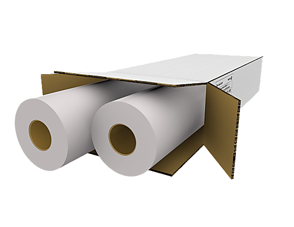 Xerox Revolution Taped Multibond Engineering Rolls 24 x 500 White Pack ...