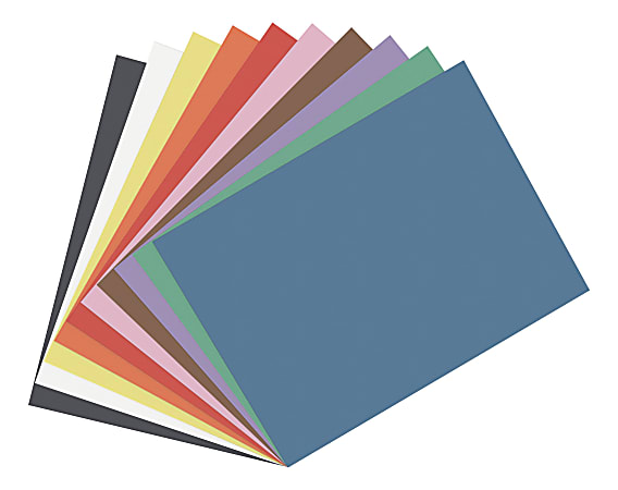 Office Depot Brand Construction Paper 9 x 12 100percent Recycled ...