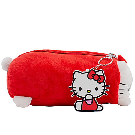 Accessory Innovations Plush Gadget Pencil Case Hello Kitty 7 12 x 3 12 ...