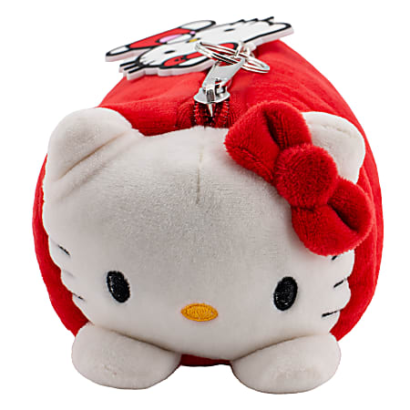 Accessory Innovations Plush Gadget Pencil Case Hello Kitty 7 12 x 3 12 ...