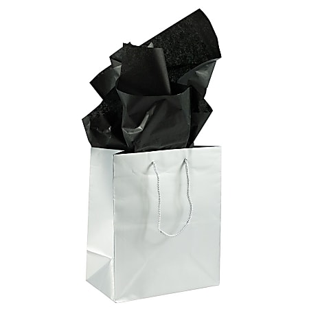 Jam Paper Tissue Paper 26 H x 20 W x 18 D Black Pack Of 10 Sheets ...