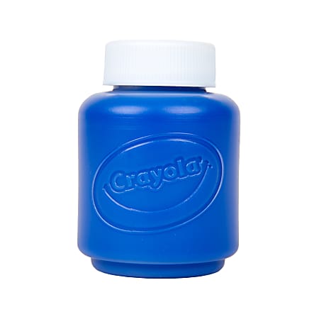 Crayola Washable Paint 2 Oz Blue Bundle Of 12 Paint Pots - Office Depot