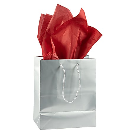 JAM Paper Tissue Paper 26 H x 20 W x 18 D Red Pack Of 10 Sheets ...