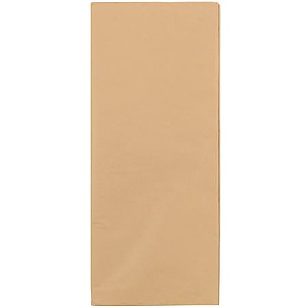 JAM Paper Tissue Paper 26 H x 20 W x 18 D Tan Pack Of 10 Sheets ...