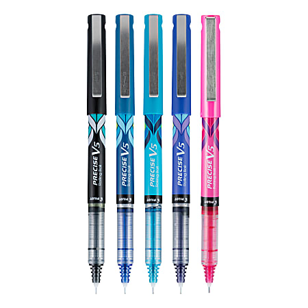 Pilot Precise V5 Deco Collection Pens Extra Fine Point 0.5 mm Assorted ...