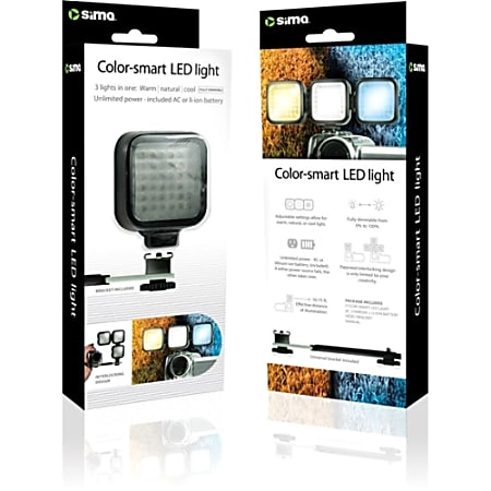 Sima SL 200 LXI Video Light - Office Depot