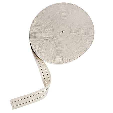 Monster Trucks Cotton Webbing 2 x 100 White - Office Depot