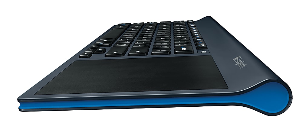 Logitech TK820 Wireless All In One Keyboard With Touchpad Black ...