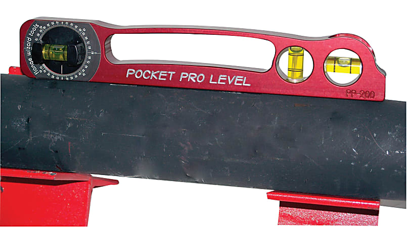 Pocket Pro Levels 9 in 3 Vials - Office Depot
