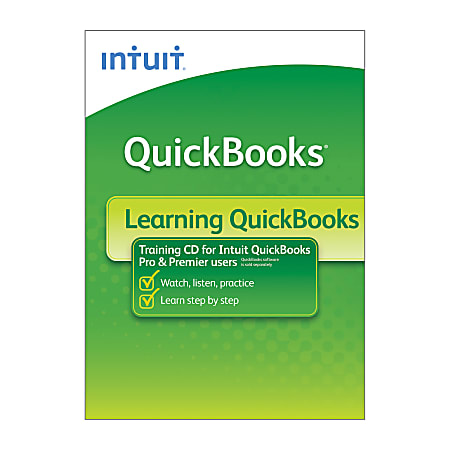 Learning QuickBooks 2013 Traditional Disc - Office Depot
