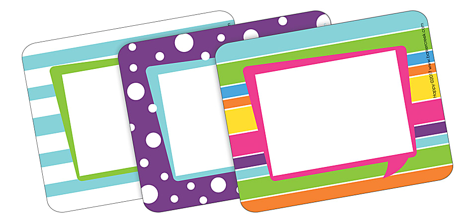 Barker Creek Happy Curated Collection Bulletin Board Set Multicolor ...
