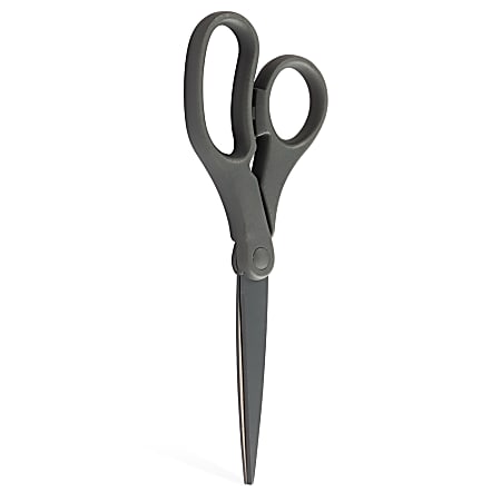 JAM Paper Precision Scissors 8 Pointed Gray - Office Depot