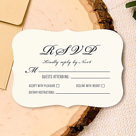 Avery Printable Postcards 3 12 x 5 Rectangle Flourished Edge Matte ...