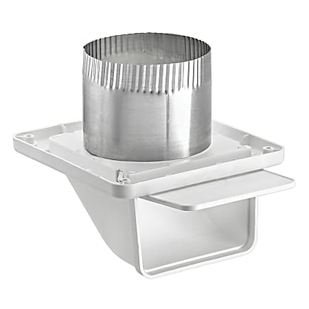 Lambro 4 Plastic Under Eave Vent With Weather Damper And Tail Pipe For ...