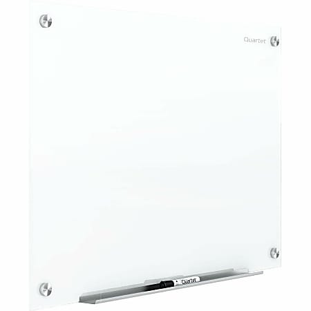 Quartet® Magnetic Unframed Dry-Erase Whiteboard, 36" x 24", Brilliance ...