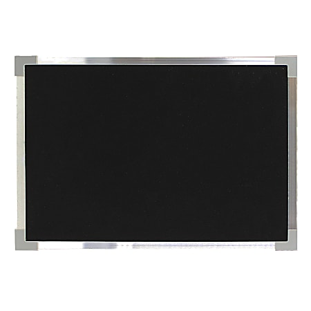 Crestline Products Magnetic Dry Erase Whiteboard And Flannel Board 18 x ...