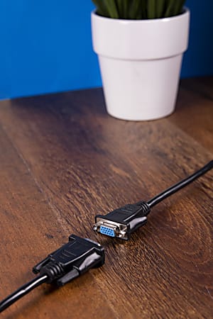 Ativa VGA Monitor Cable 6 Black 26845 - Office Depot