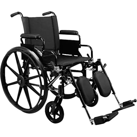 Medline Excel Extra Wide Wheel Chair 350 lb Load Capacity 20 Seat - Office Depot