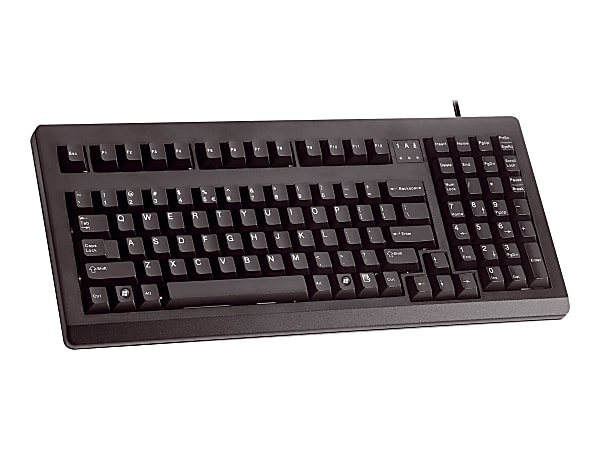 CHERRY MX1800 Keyboard PS2 USB US black - Office Depot