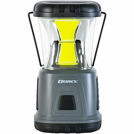 Dorcy 2000 Lumen 4D Multifunction Lantern GraySilver - Office Depot