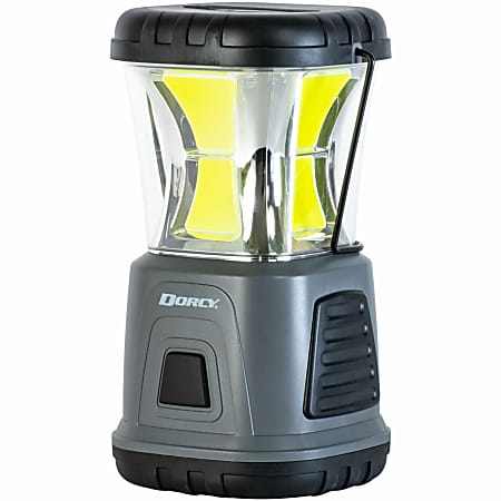 Dorcy 2000 Lumen 4D Multifunction Lantern GraySilver - Office Depot