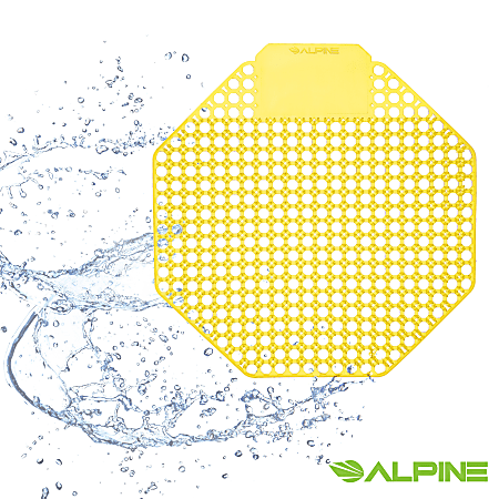 Alpine Urinal Screens Mango Scent 7 116 Pack Of 20 Screens - Office Depot